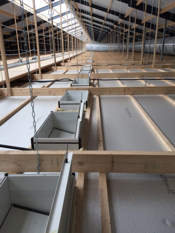 Ceiling Inlet Horizontal PVH - Scan-Air | Good barn climate