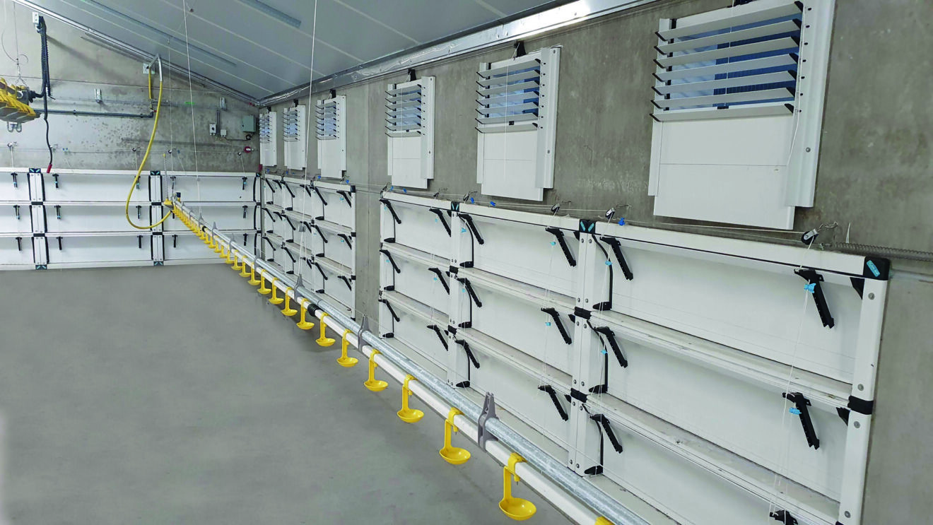 Tunnel inlet WVH-V - Scan-Air | Optimal climate in all barns