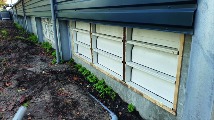 Tunnel inlet WVH-V - Scan-Air | Optimal climate in all barns