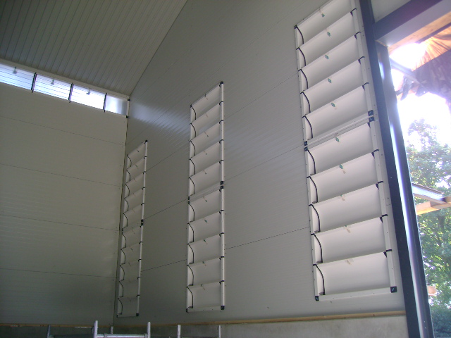 Tunnel inlet WVH-V - Scan-Air | Optimal climate in all barns